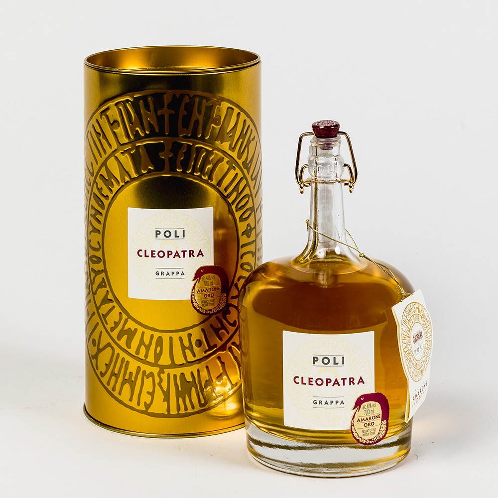 Poli Grappa Cleopatra Amarone Oro 70cl - Arcobaleno Genk